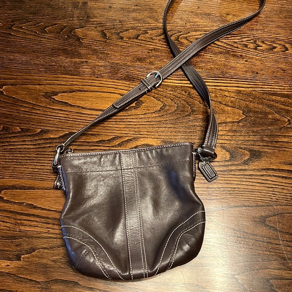 Coach | Bags | Coach Leather Small Crossbody | Poshmark